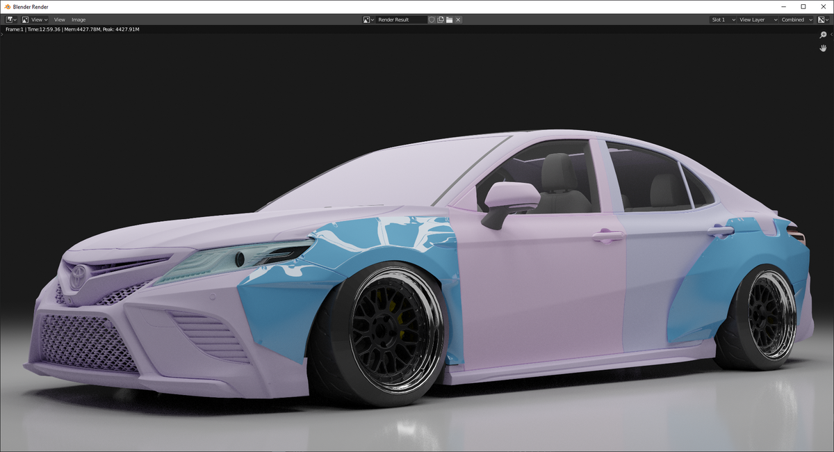 Creating the Battle Aero X GL Designs Toyota Camry Widebody Kit ...