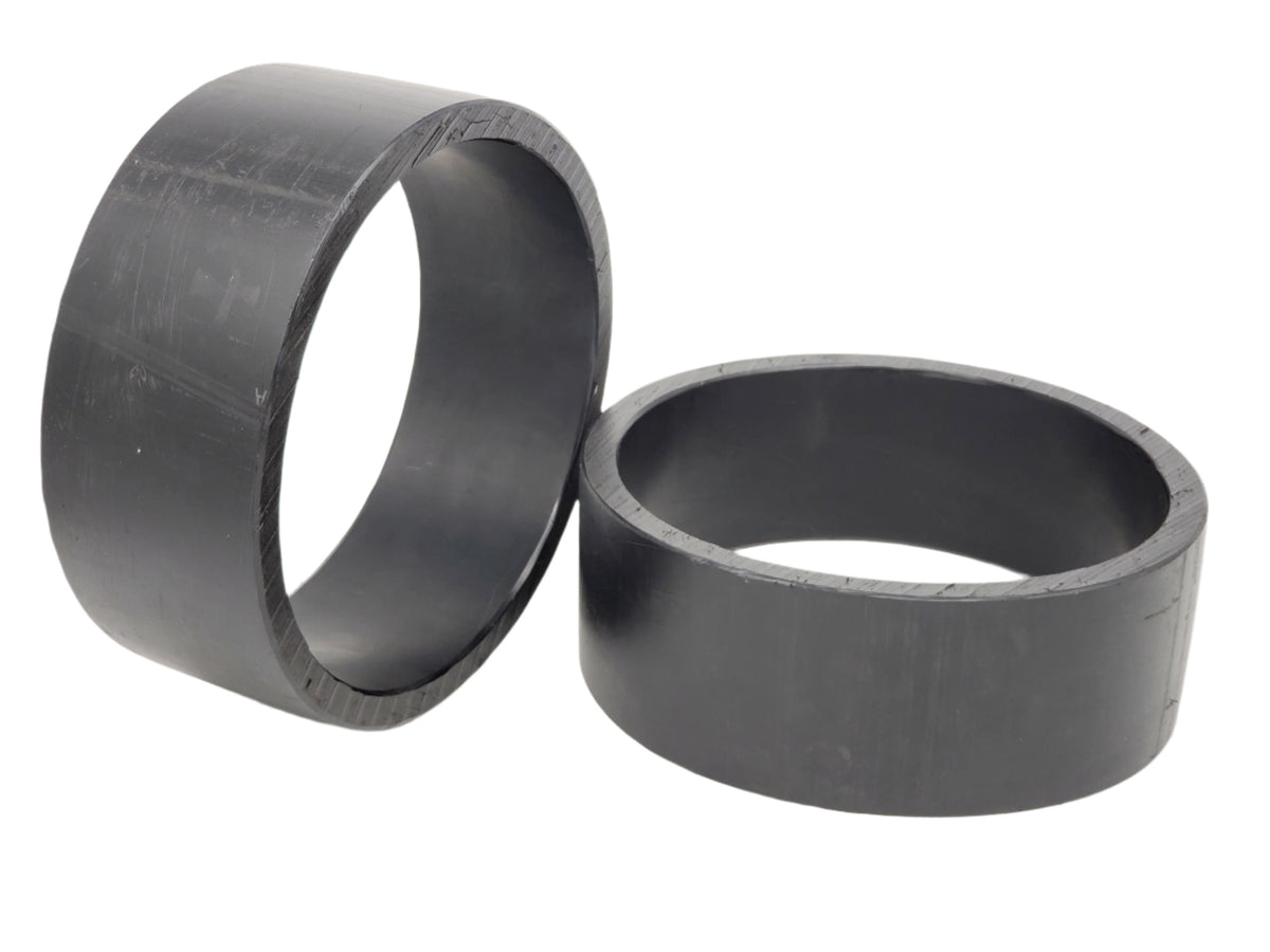 10" Black HDPE Drift Rings / Sleeves (5/8" inch Thick) – BattleAero