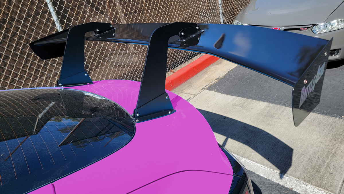 Swan Neck Trunk Mount Wing for 18-23 Tesla Model 3 – BattleAero