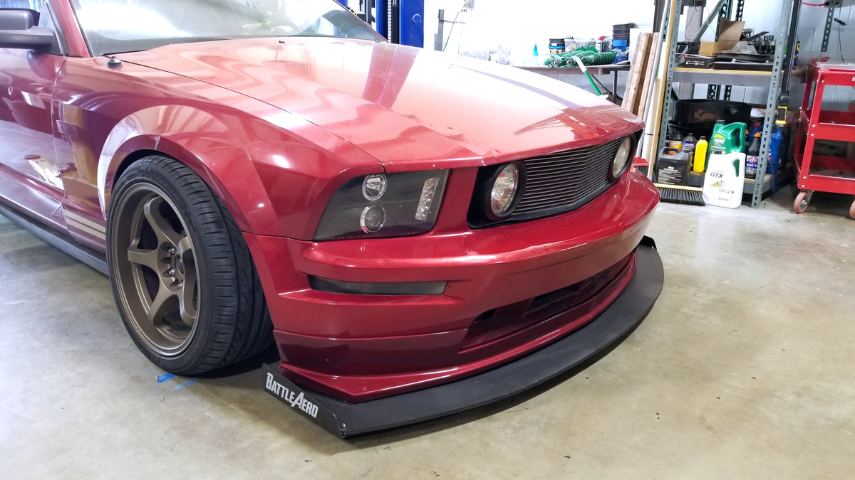 Chassis Mounted Splitter for Ford Mustang (S197) – BattleAero