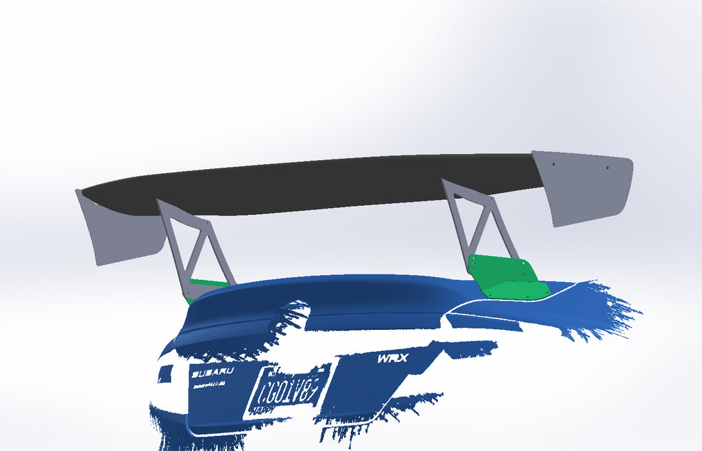 Trunk Mount Wing for 2022+ Subaru WRX (VB) – BattleAero
