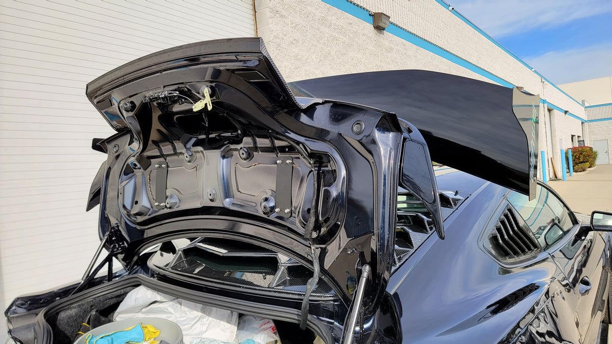 Swan Neck Trunk Mount Wing for 15+ Ford Mustang (S550) – BattleAero