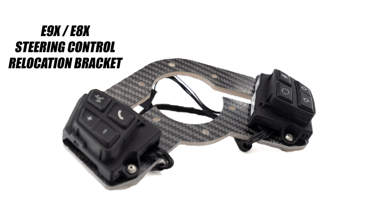 BMW E90 / E92 / E82 Carbon Steering Control Relocation Bracket – BattleAero