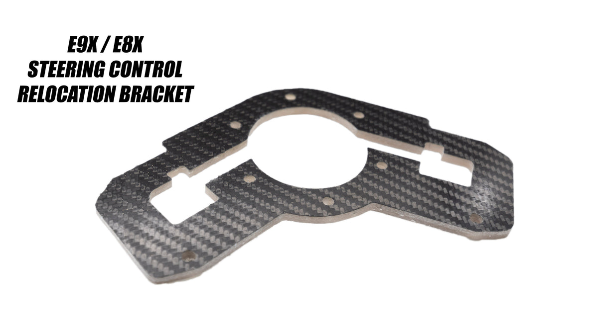 BMW E90 / E92 / E82 Carbon Steering Control Relocation Bracket – BattleAero