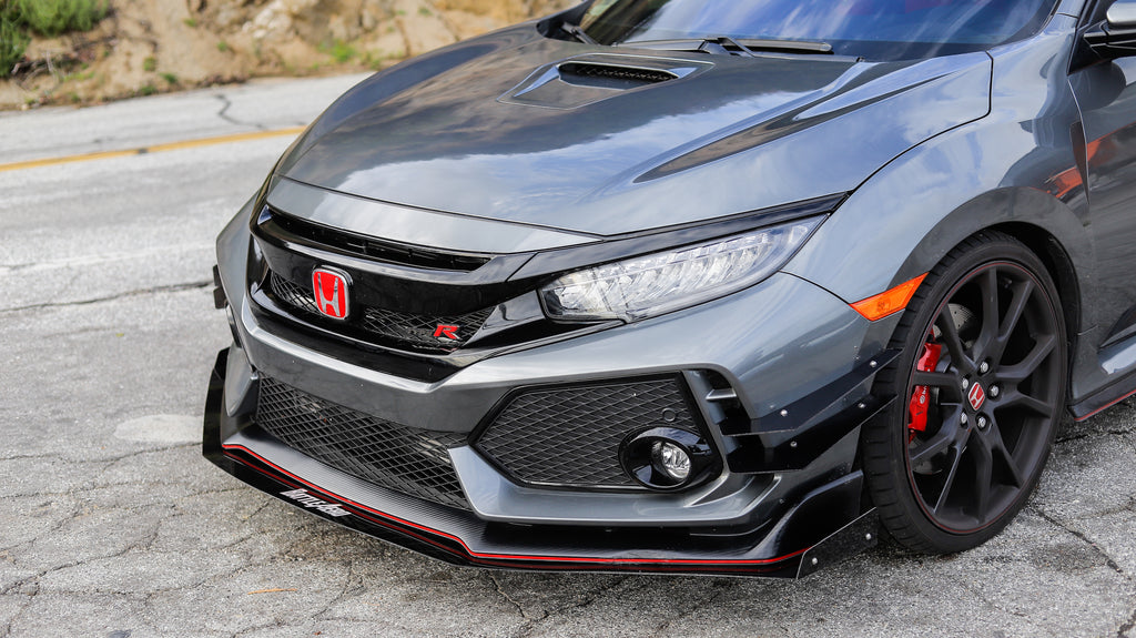 Front Bumper Canards for Honda Civic Type R (FK8) – BattleAero