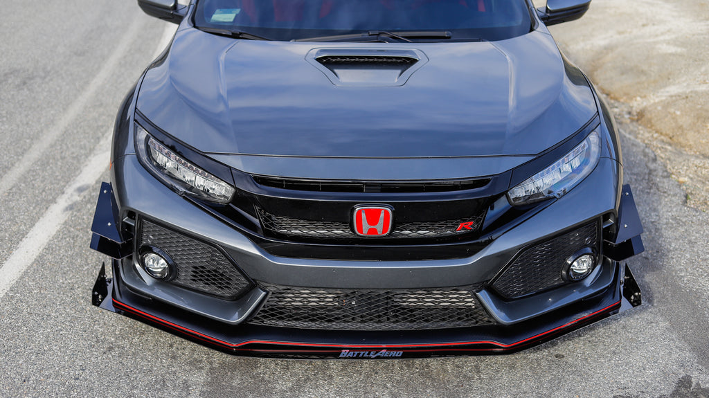 Front Bumper Canards for Honda Civic Type R (FK8) – BattleAero