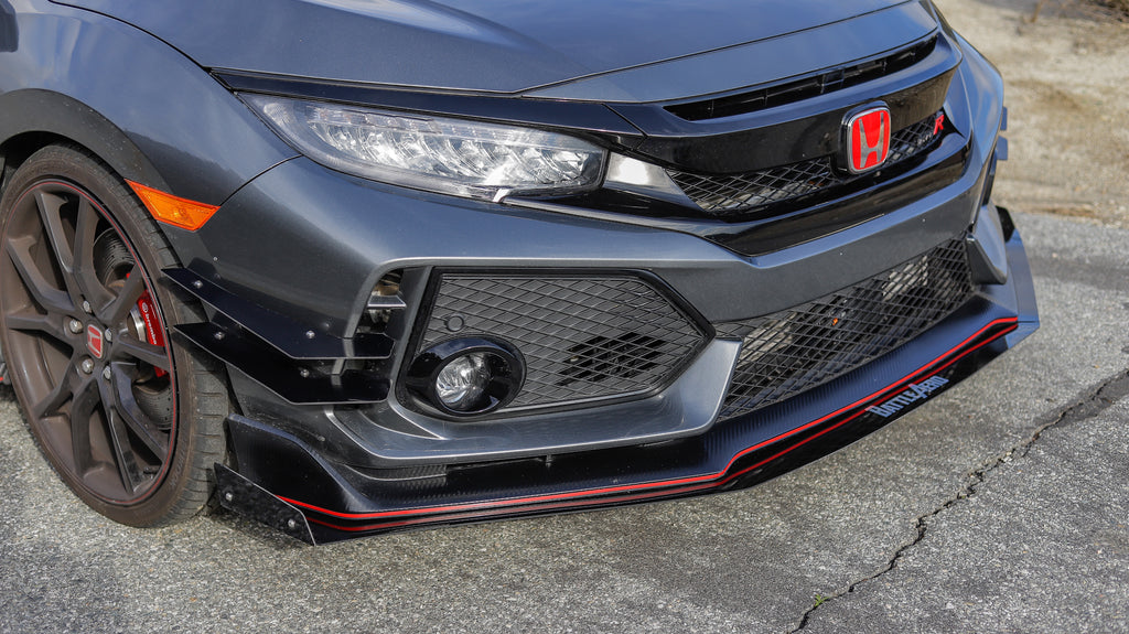 Front Bumper Canards for Honda Civic Type R (FK8) – BattleAero