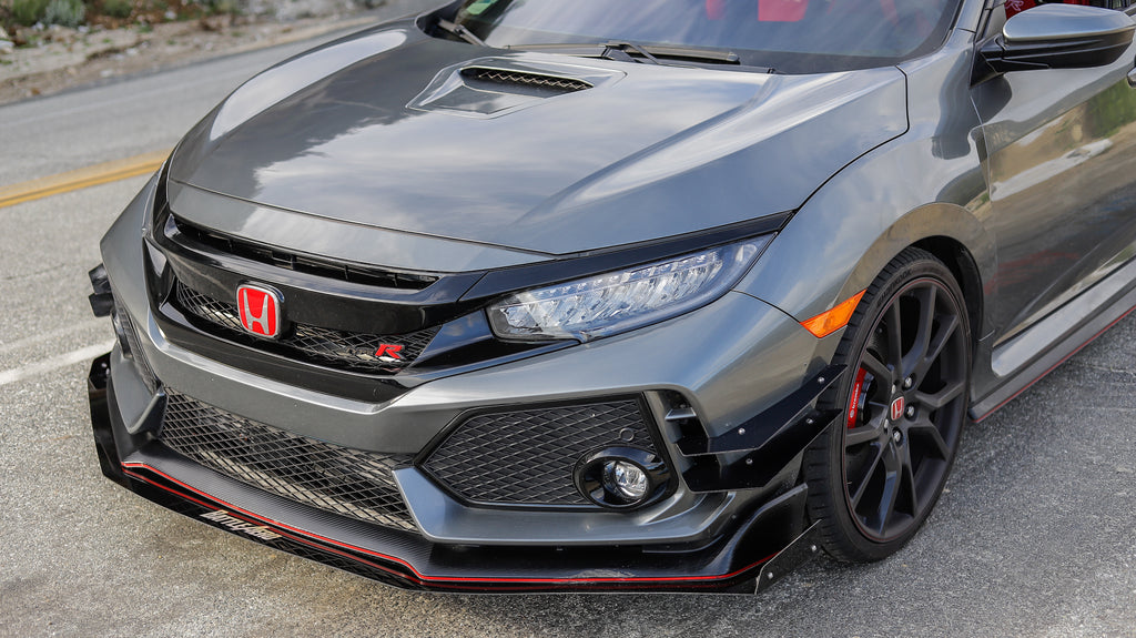 Front Bumper Canards for Honda Civic Type R (FK8) – BattleAero