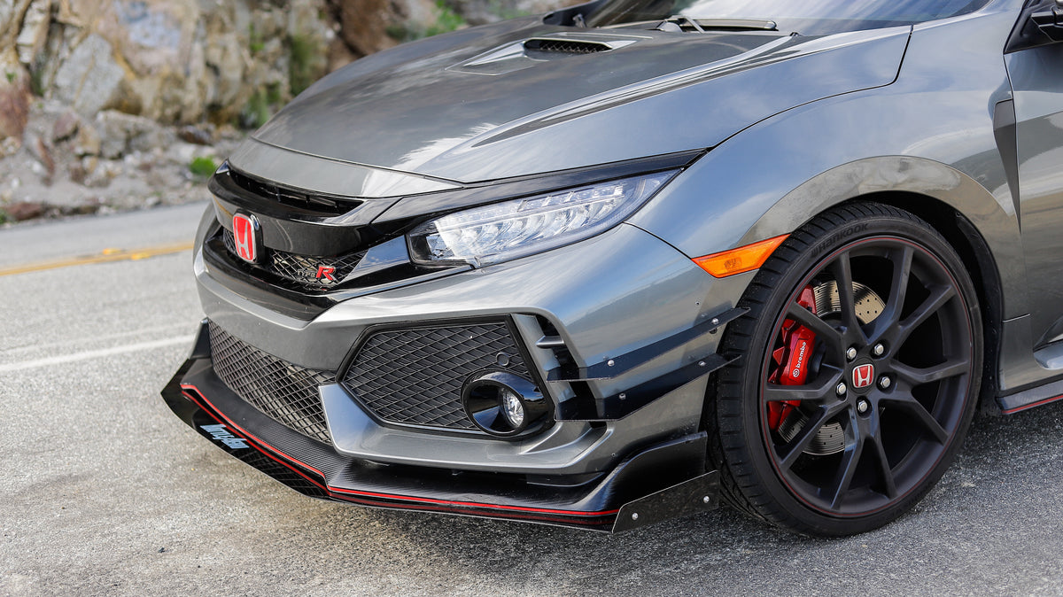 Front Bumper Canards for Honda Civic Type R (FK8) – BattleAero