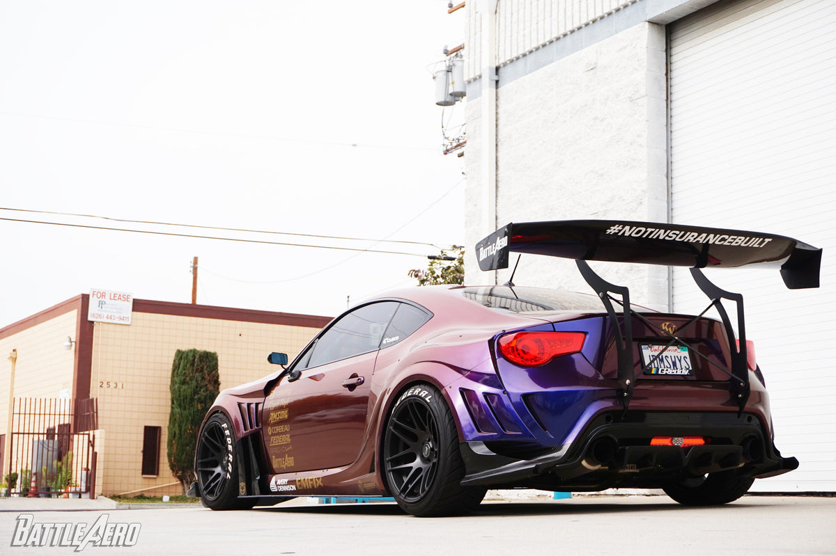 Swan Neck Chassis Mount Kit for FRS / BRZ / GT86 / GR86 – BattleAero