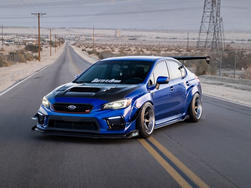 Subaru Wrx Sti Wide Body Kit Evasive Motorsports: Varis GVB Wide Body