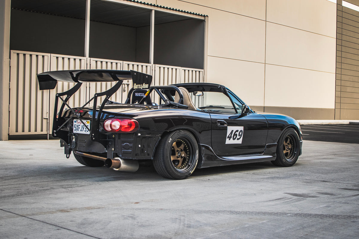 Swan Neck Chassis Mount Kit for Mazda Miata (NB) – BattleAero