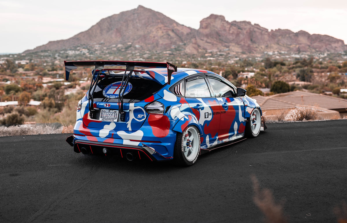 Hatch Mount Wing for 13-18 Ford Focus ST – BattleAero